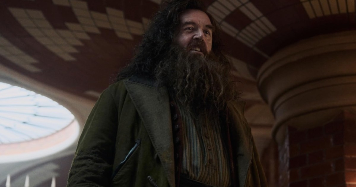 Harry Potter's new Hagrid makes his position clear on JK Rowling ...