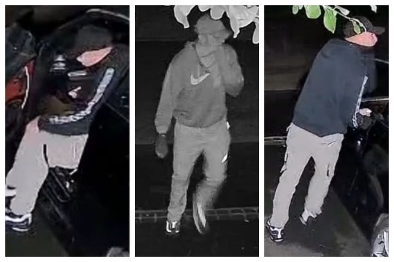 CCTV images released after vehicles targeted in late-night Poulton ...