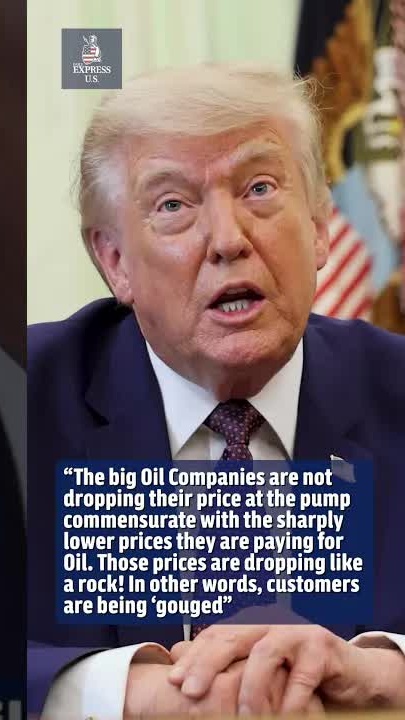 Trump demands DOJ investigate gas prices amidst 'gouging'