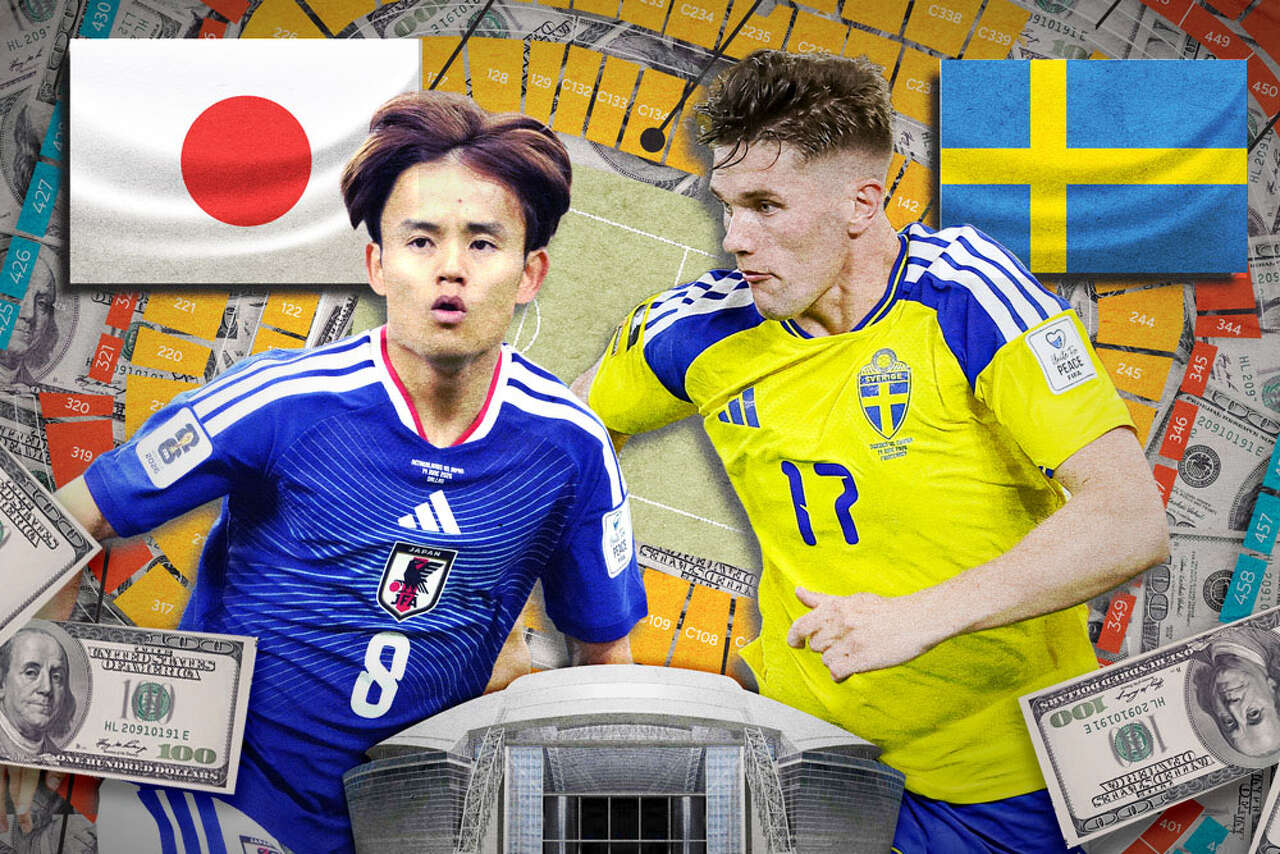 How much are last-minute tickets for the Japan-Sweden World Cup game at ...