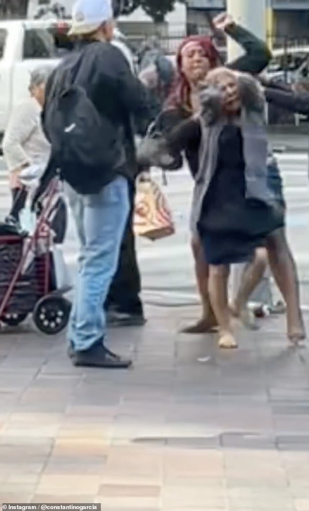 Hardworking mom is kicked to the ground and beaten in brutal food stand ...