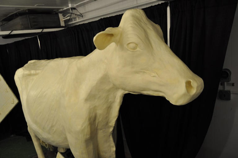 Iowa State Fair reveals 2026 butter cow companion