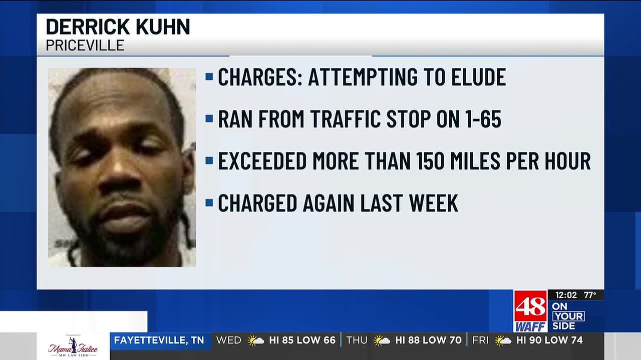 Guntersville man accused of police chase faces new charge