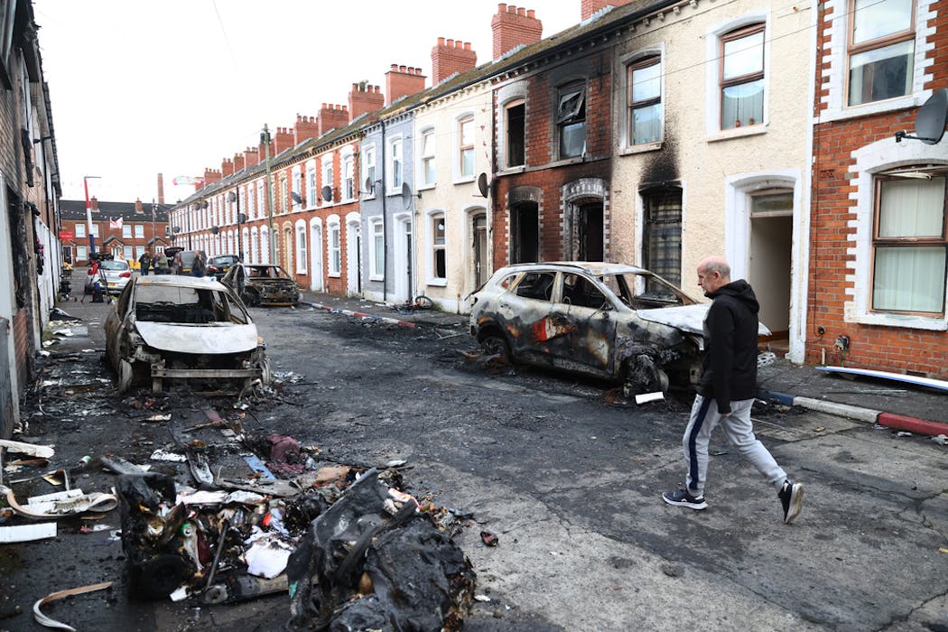 From Belfast to Washington, a familiar script of the 'dangerous migrant ...