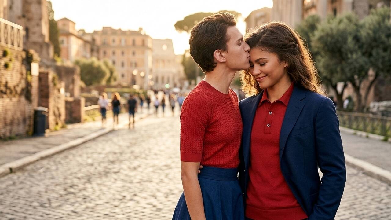 Tom Holland, Zendaya cute PDA on Spider-Man Brand New Day tour melts ...