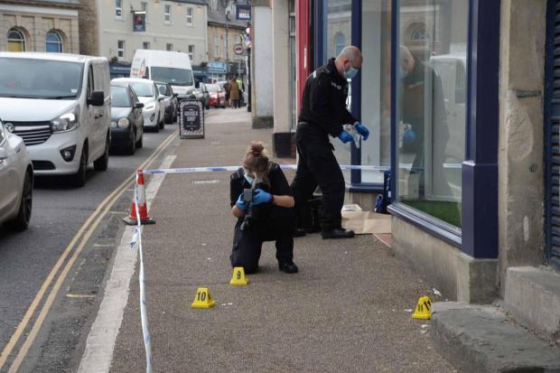 Man named after he hit victim repeatedly to head with hammer on high street
