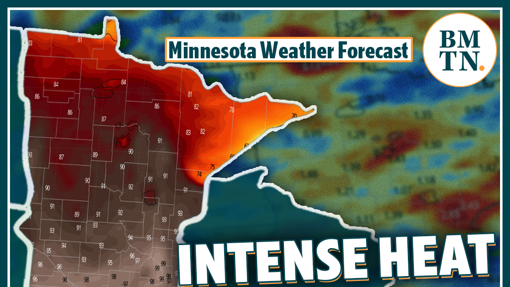 Intense heat with rounds of storms possible in Minnesota next week