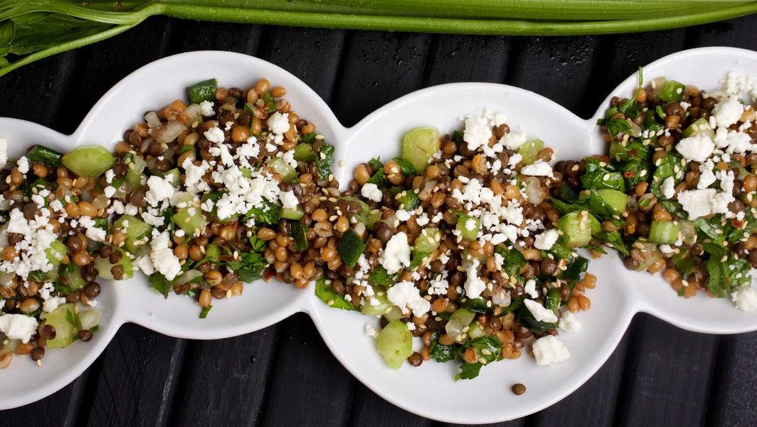 Petit Chef debuts lentil, tomato and feta summer salad