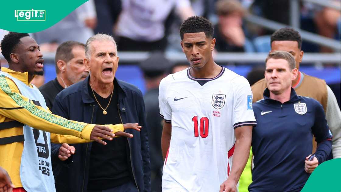 2026 World Cup: Jude Bellingham’s red card escape during England's 0-0 ...