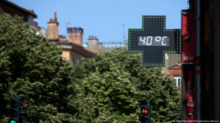 European heat wave is not normal summer weather