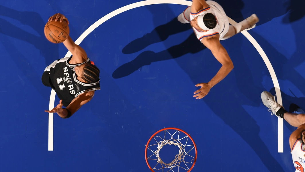 Spurs bulk up frontcourt with bold twin draft moves
