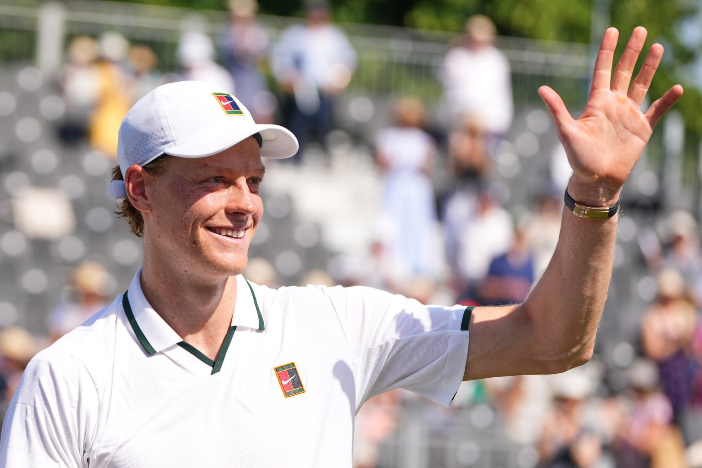 No sweat: Sinner optimistic after pre-Wimbledon exhibition match in ...