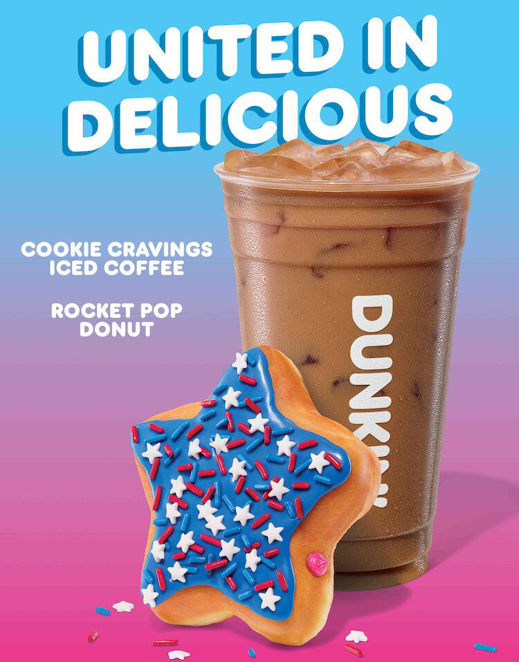 Dunkin’ celebrates Fourth of July with new menu and collectible Eagle Cup