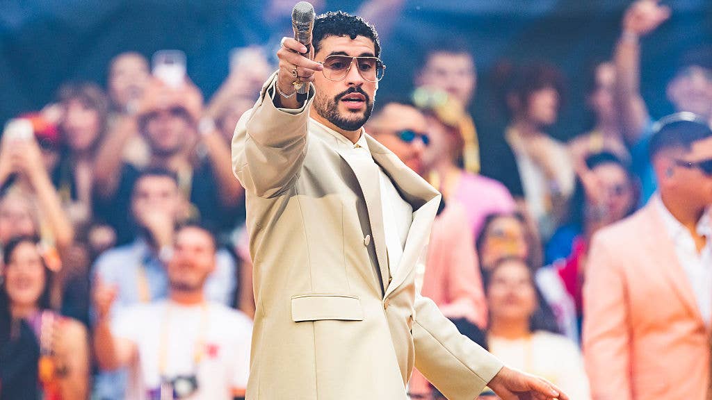 NFL releases exclusive behind-the-scenes footage of Bad Bunny's Super ...