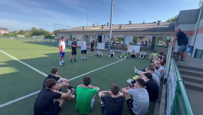 Reprise des entraînements à Meux
