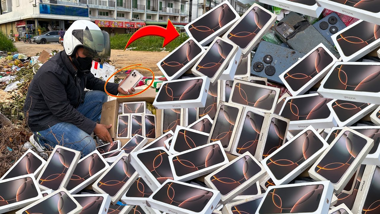 😱 Amazing! 🥰 I found many iPhone 16 Pro Max in big box & more | Restore ...