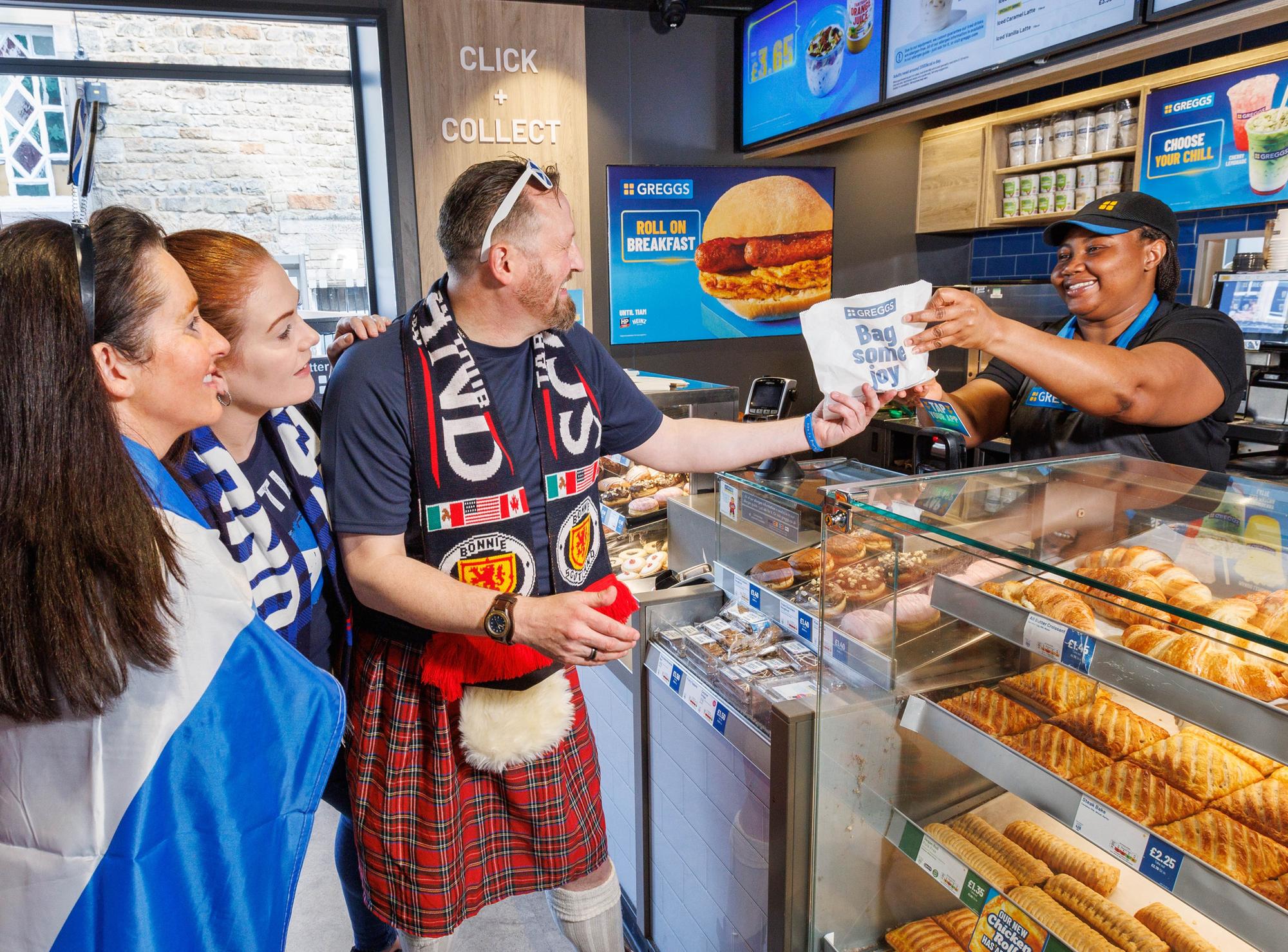 Greggs to giveaway 10,000 free breakfast rolls after Scotland’s late ...