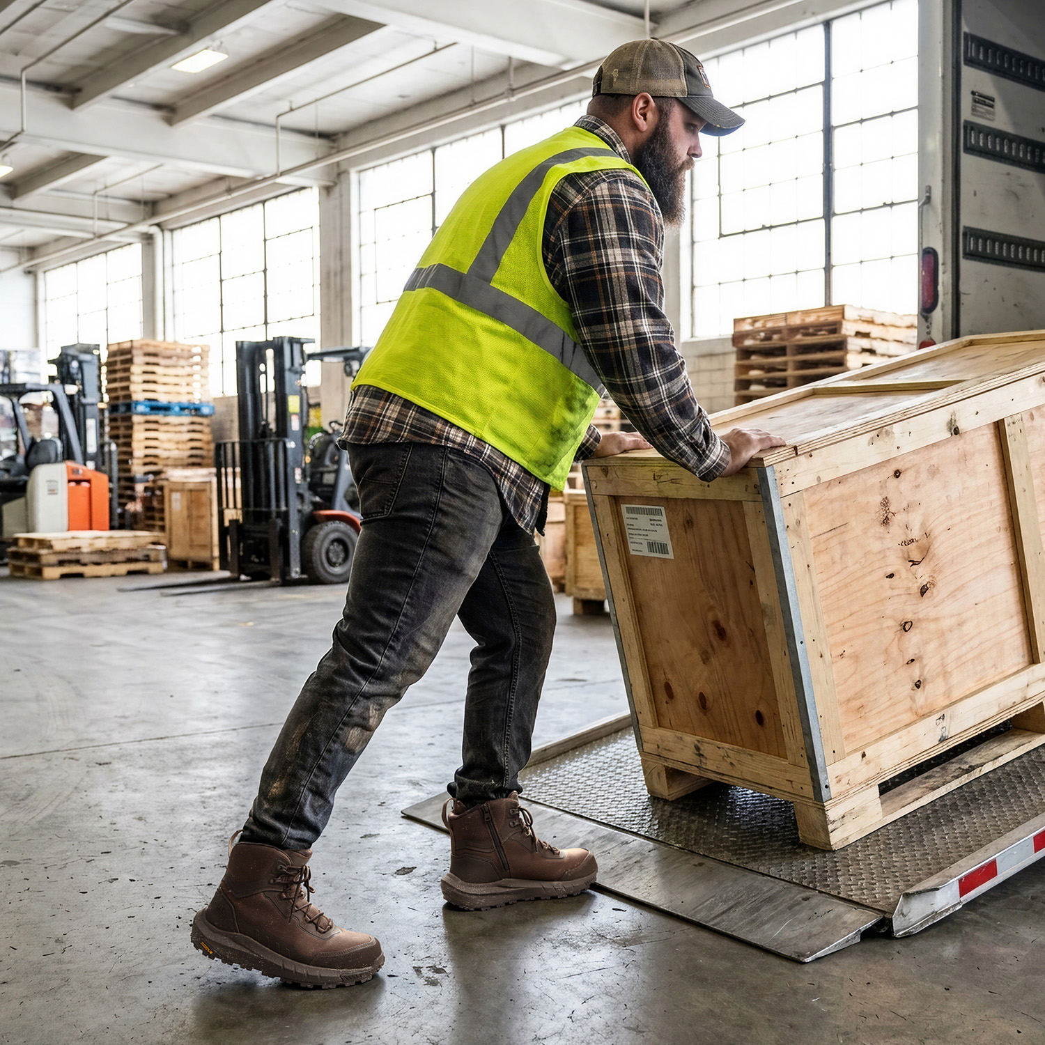 The best lightweight nano toe work boots for men who spend all day on ...
