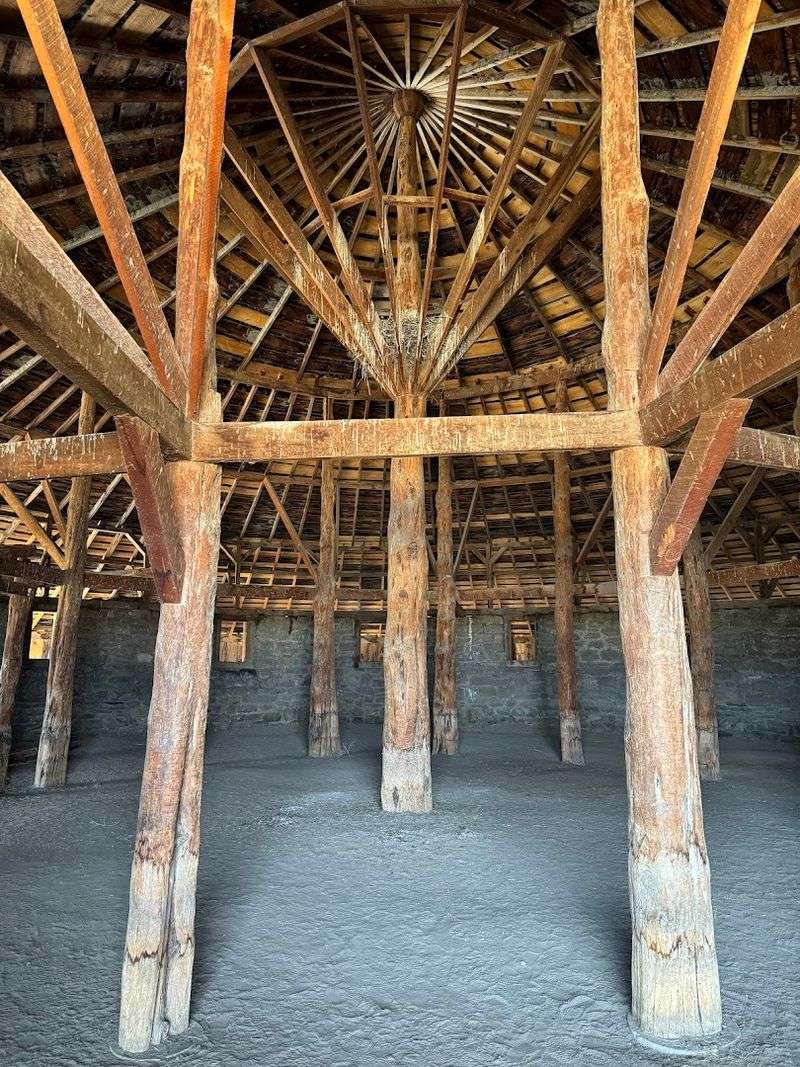 This Oregon round barn is a 100-foot relic of a cattle empire built to ...