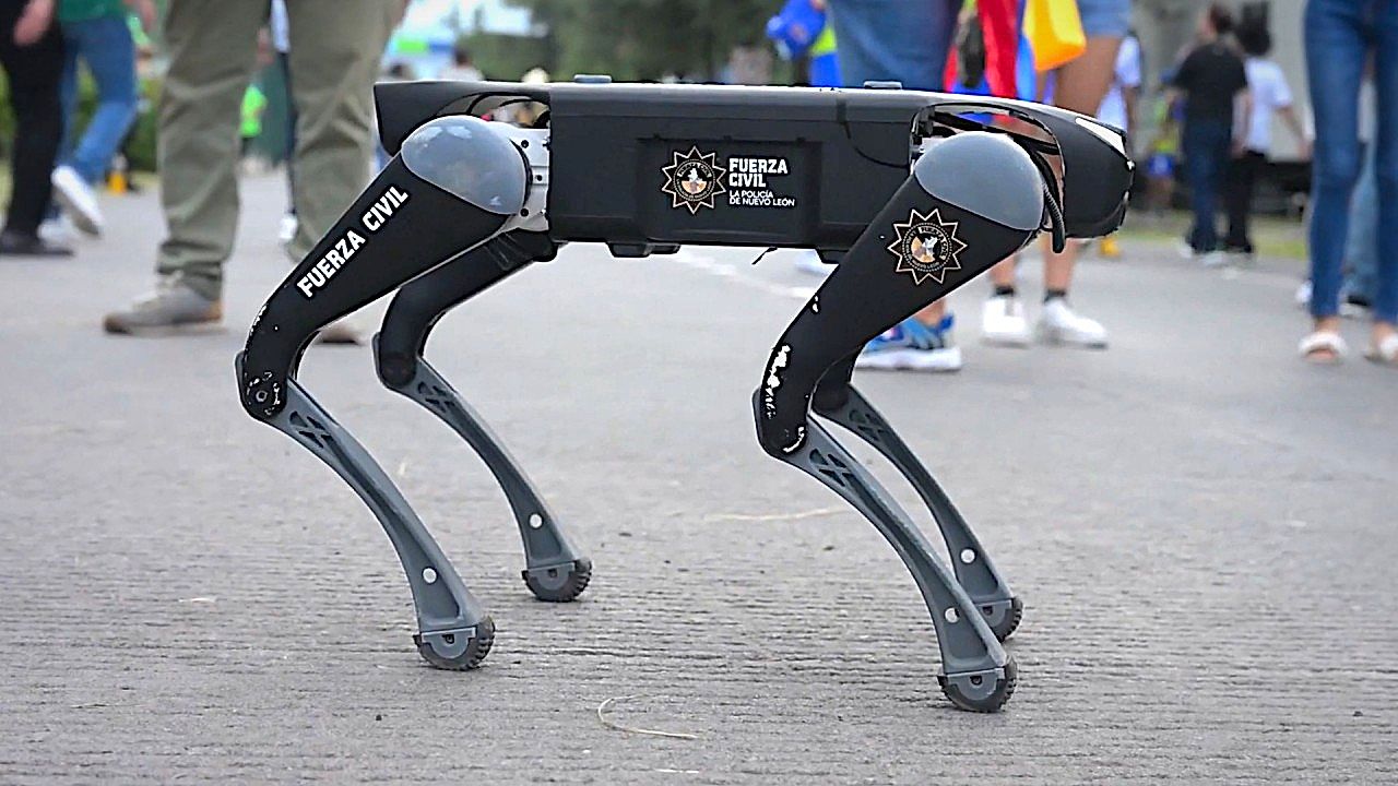 Robot dogs patrol stadium as Mexico deploys AI security at 2026 World Cup