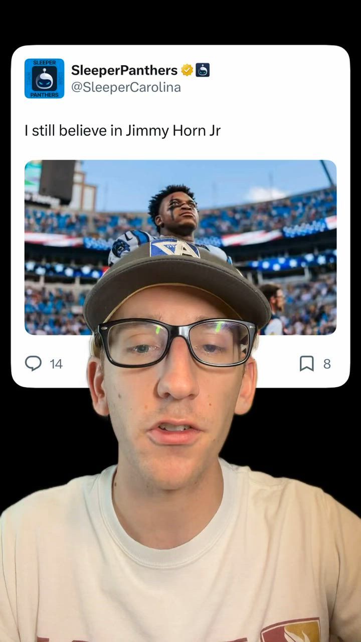 The Panthers have a big training camp battle going on at WR