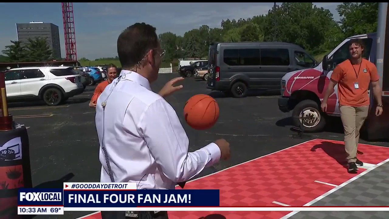 Free 2027 NCAA Final Four 'Fan Jam' truck hits the road across Michigan