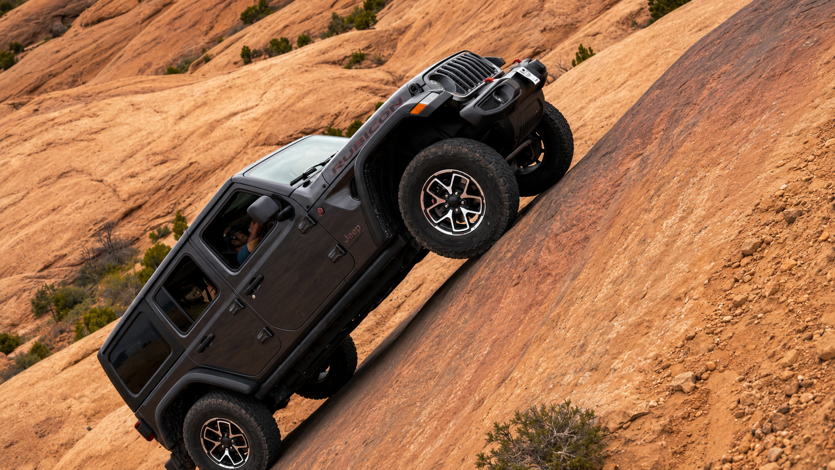 He mocked them for driving a Jeep - then this happened