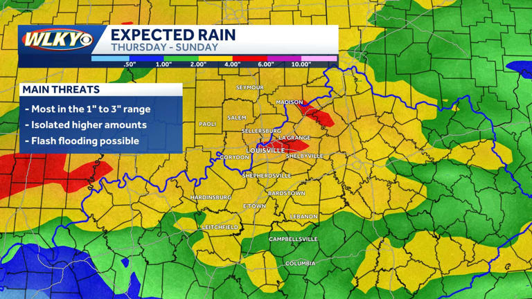 Impact weather: Storms chances ramp up Thursday into weekend