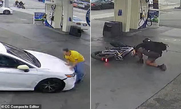 Carjacking suspect accused of running over 10 pedestrians