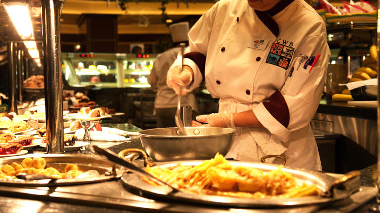 The first Las Vegas buffet cost just $1