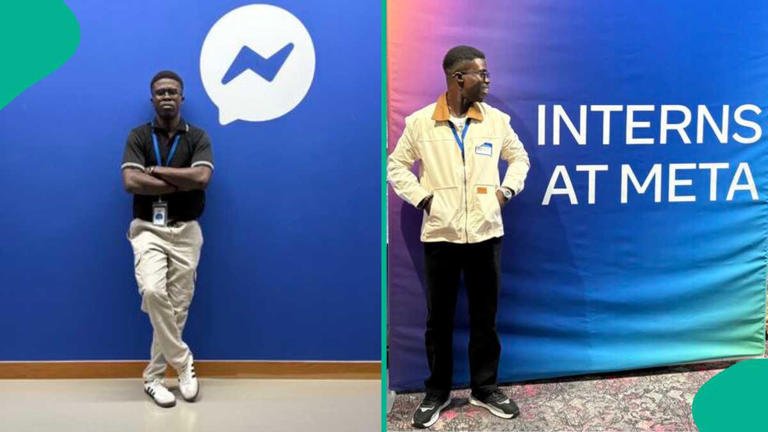 Joy as UNILAG student secures internship role at Meta, flies to London ...