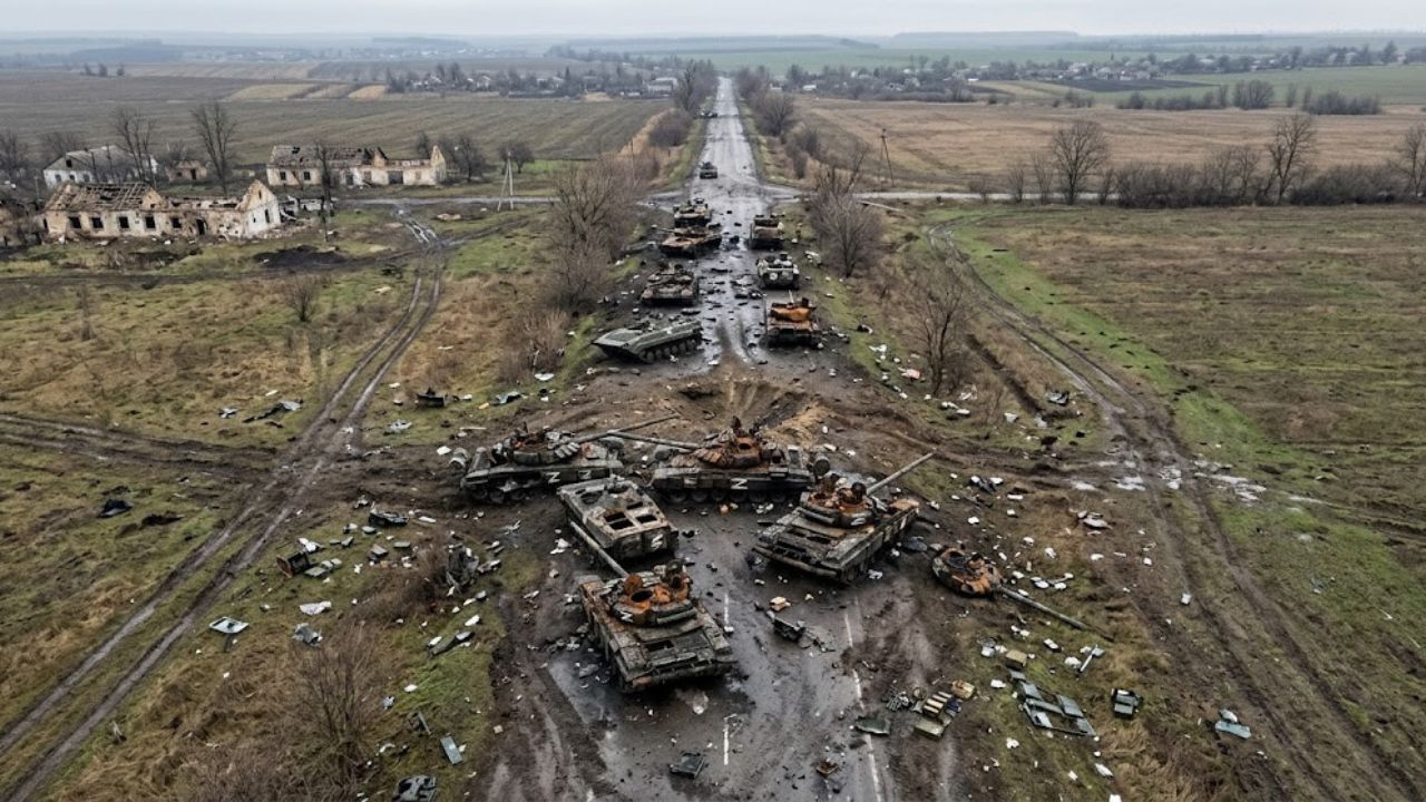 Ukraine destroys 18 Russian tanks in one operation — drones do the work