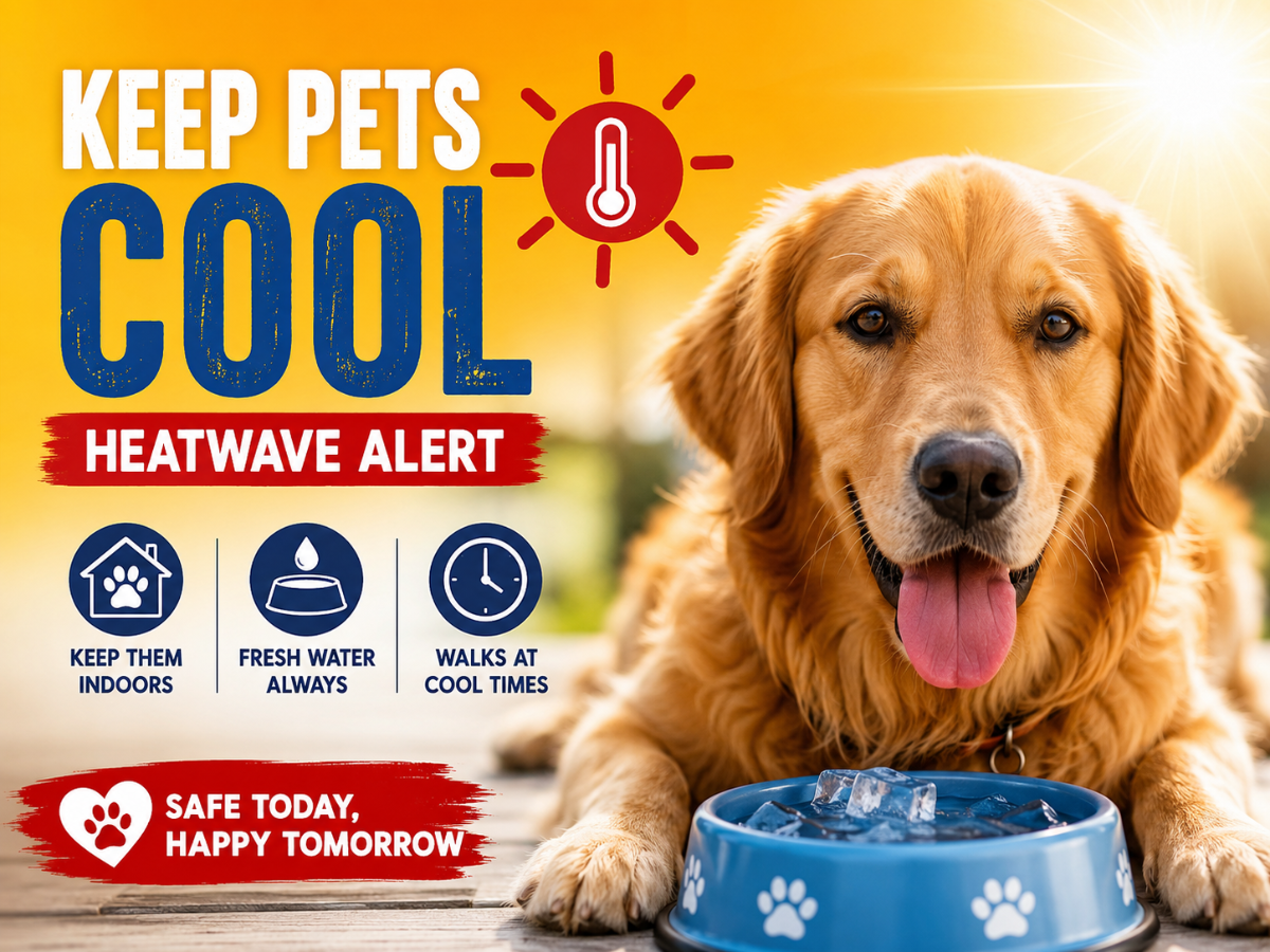 RSPCA heatwave alert: Pet owners urged to begin 'dog lockdown' as red ...
