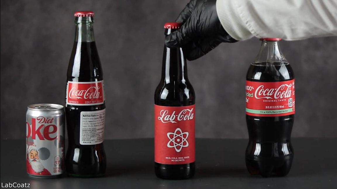 He recreated the Coca-Cola secret recipe