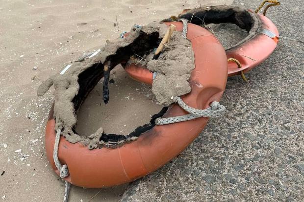 Outrage as vital coastal safety gear damaged on Wirral waterfront
