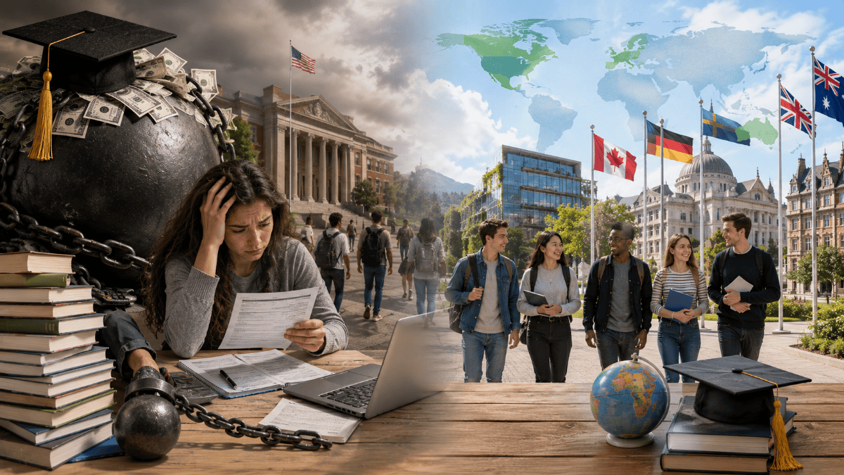 Why US students face massive college debt - and what America can learn ...