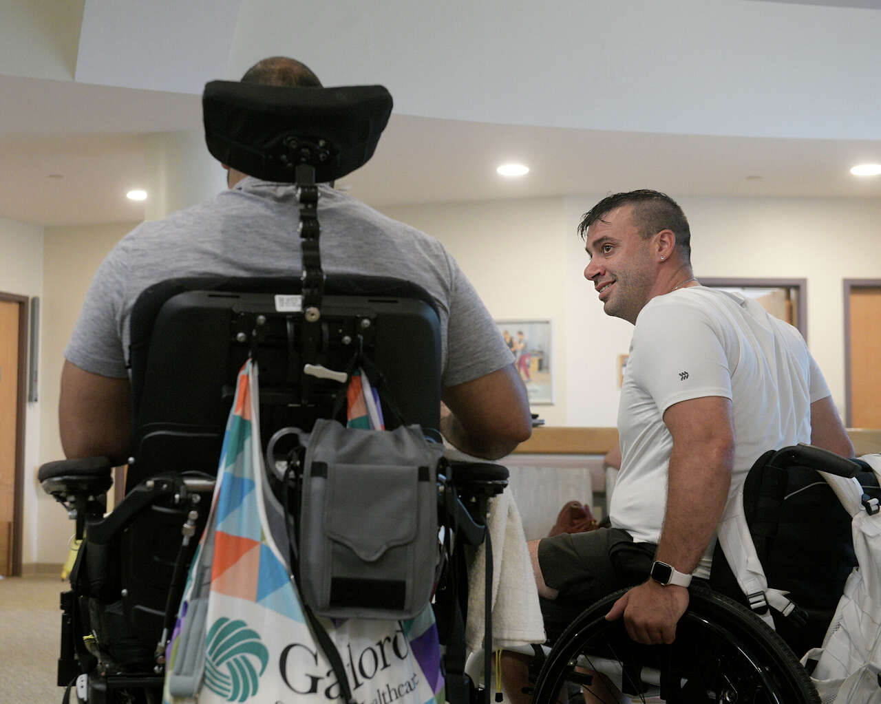 'Me versus my injury': Windsor Locks man paralyzed by spinal cord ...
