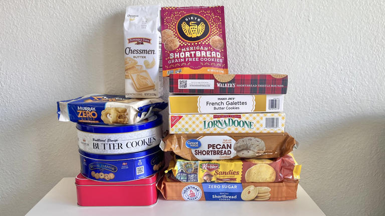 12 store-bought butter and shortbread cookies, ranked worst to best