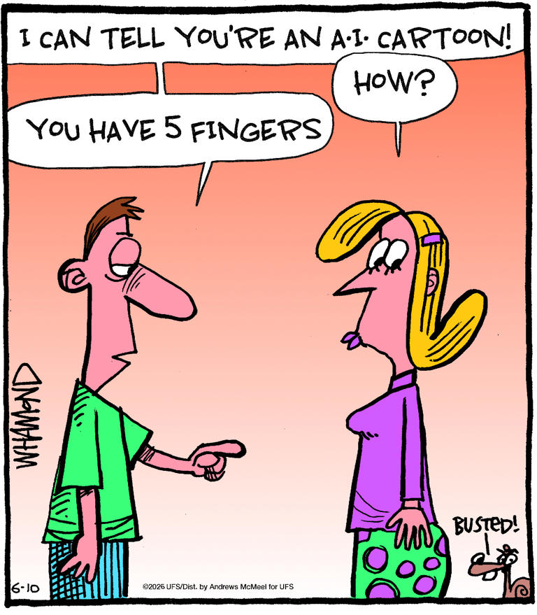 Reality check by Dave Whamond