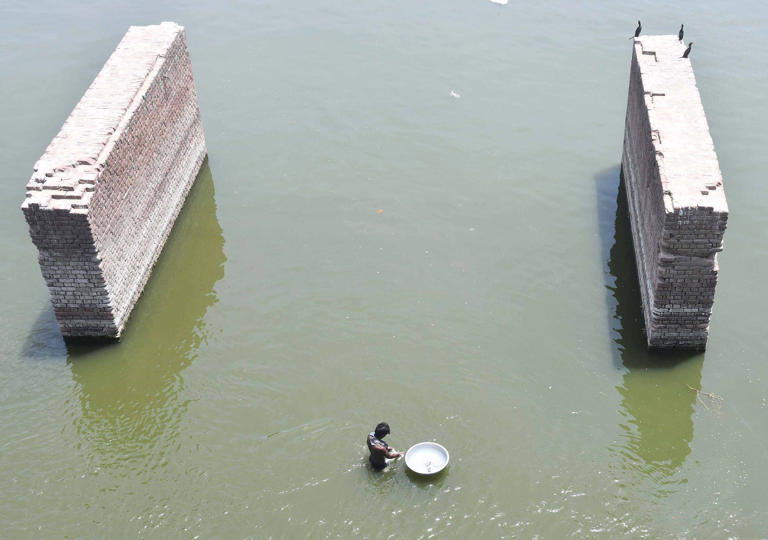 In photos: Delhi’s Yamuna cruise service waits for the river to rise