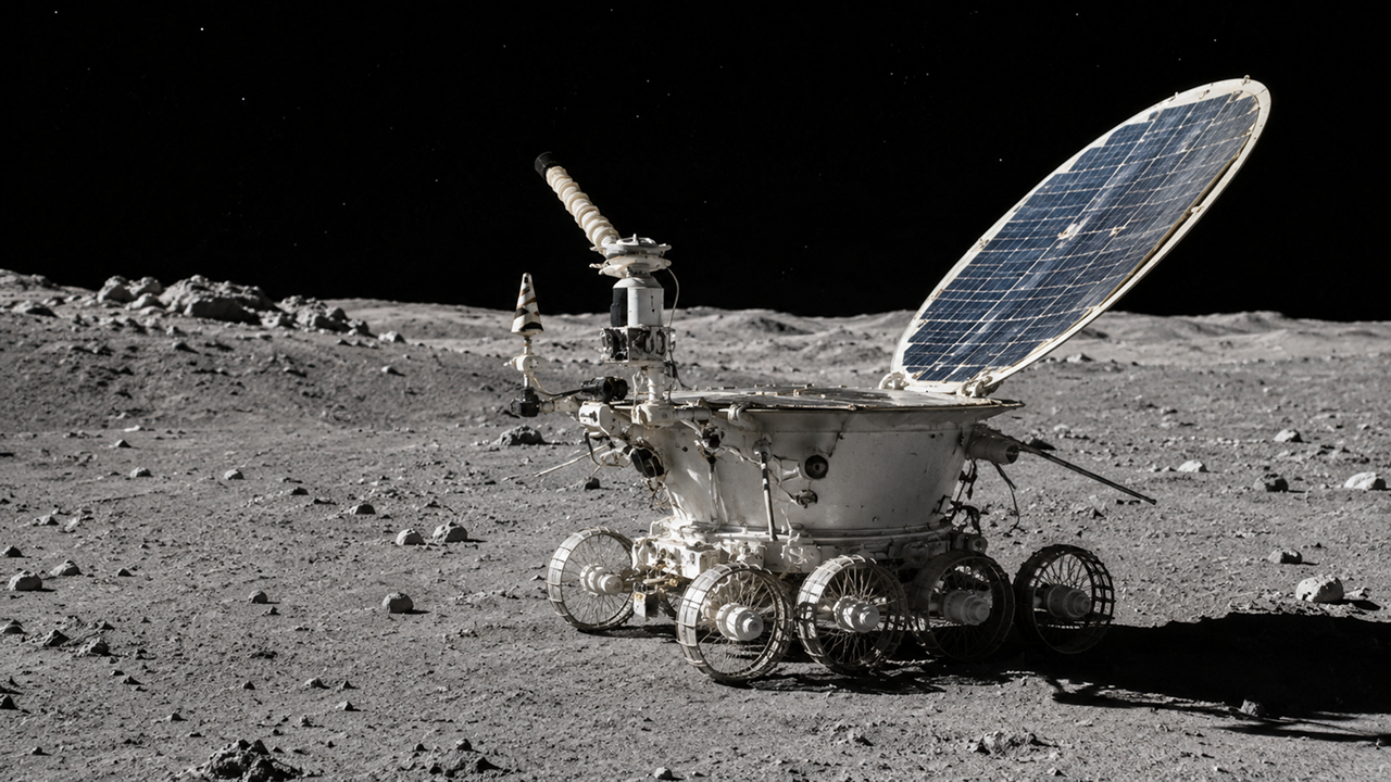 The Cold War moon robot America rediscovered with a laser beam