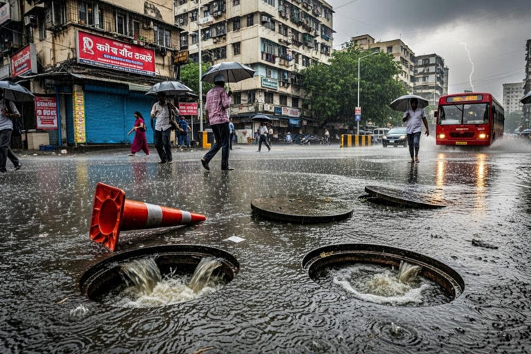 Why open manholes remain Mumbai's biggest monsoon hazard