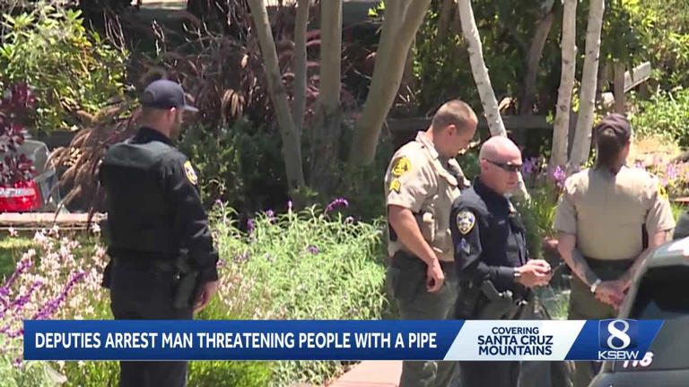 Arrest made after man threatens neighbors with metal pipes in Santa ...