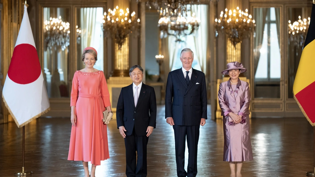 Princess Eléonore debuts tiara at landmark Belgian state banquet
