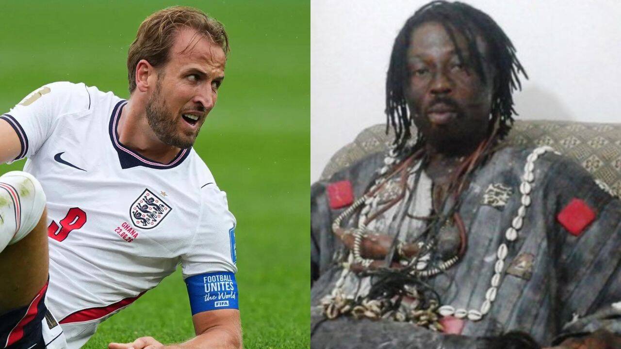 Watch: After 'successful curse' on Harry Kane, Ghana witch doctor frees ...