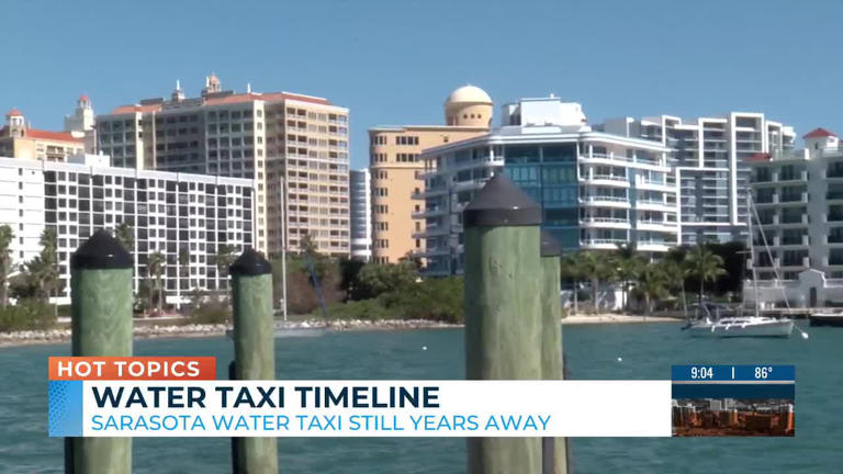 No water taxi for Sarasota