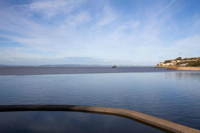 Natural infinity pool in charming Somerset town is 'largest in UK' and ...