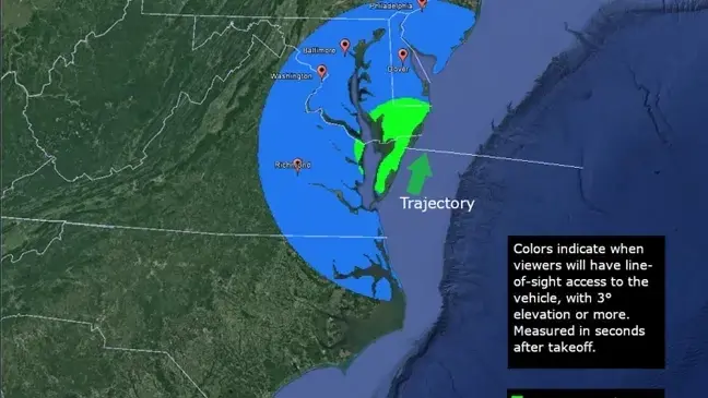 Central Pennsylvania may have caught a peak of NASA suborbital rocket ...