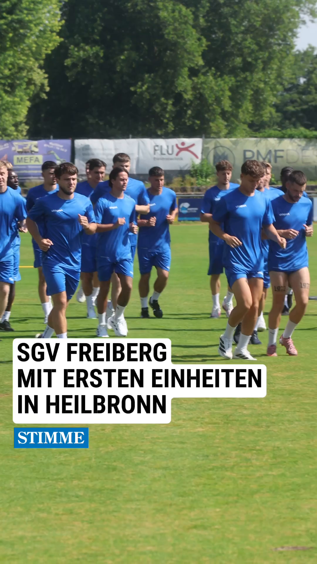 SGV Freiberg mit ersten Einheiten in Heilbronn