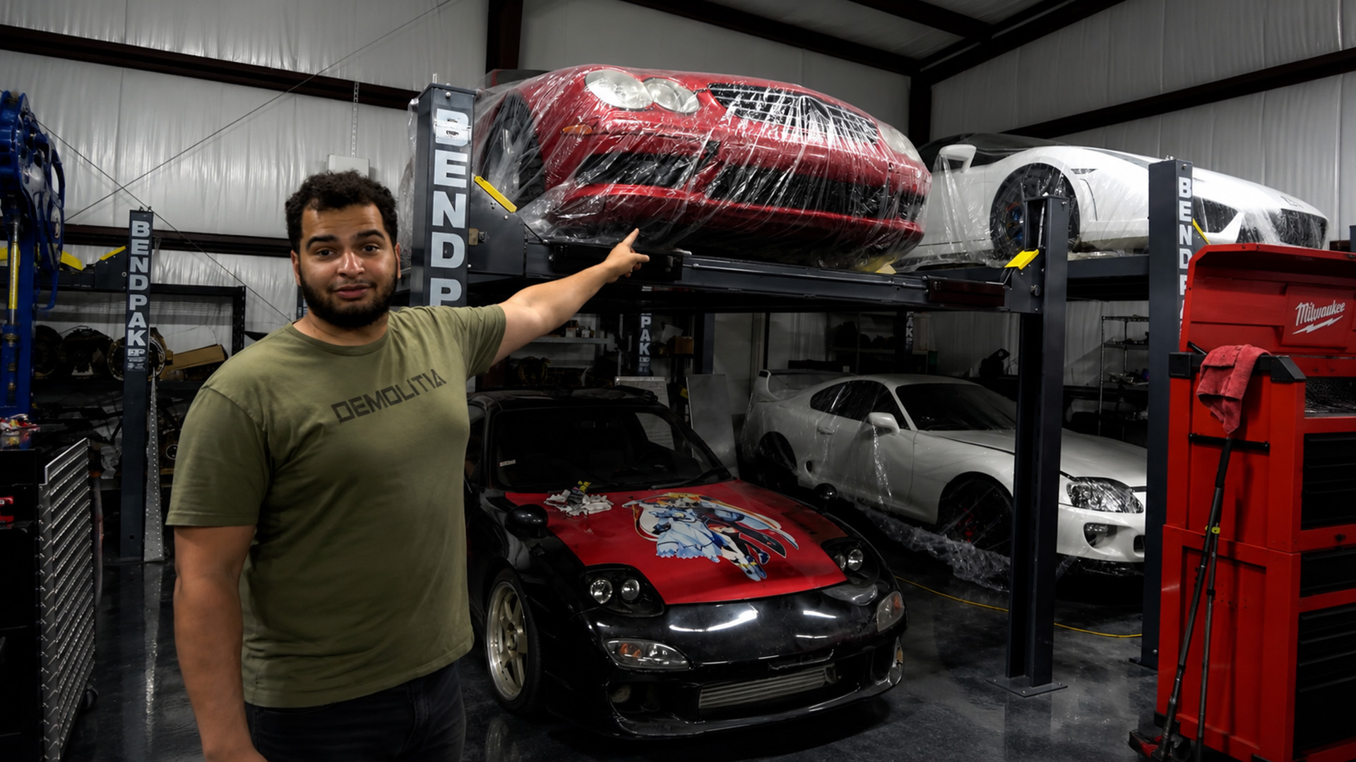 Tavarish reveals his hidden project car collection